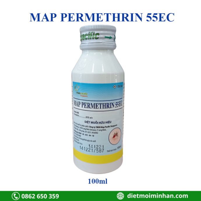 Thuốc Diệt Muỗi Map Permethrin 55EC